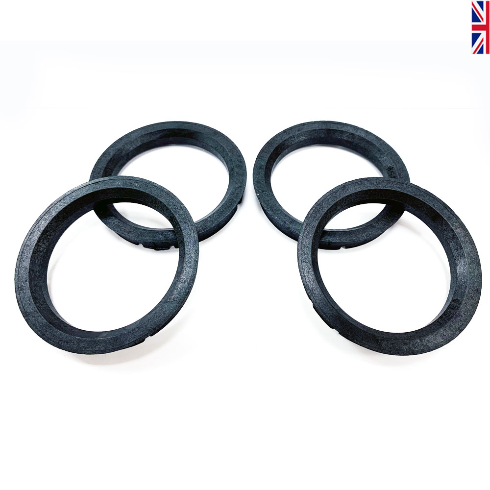 SPIGOT RINGS - Full Set Of 4 FOUR Spigot Rings 67.1 - 63.4 Hub Rings | eBay